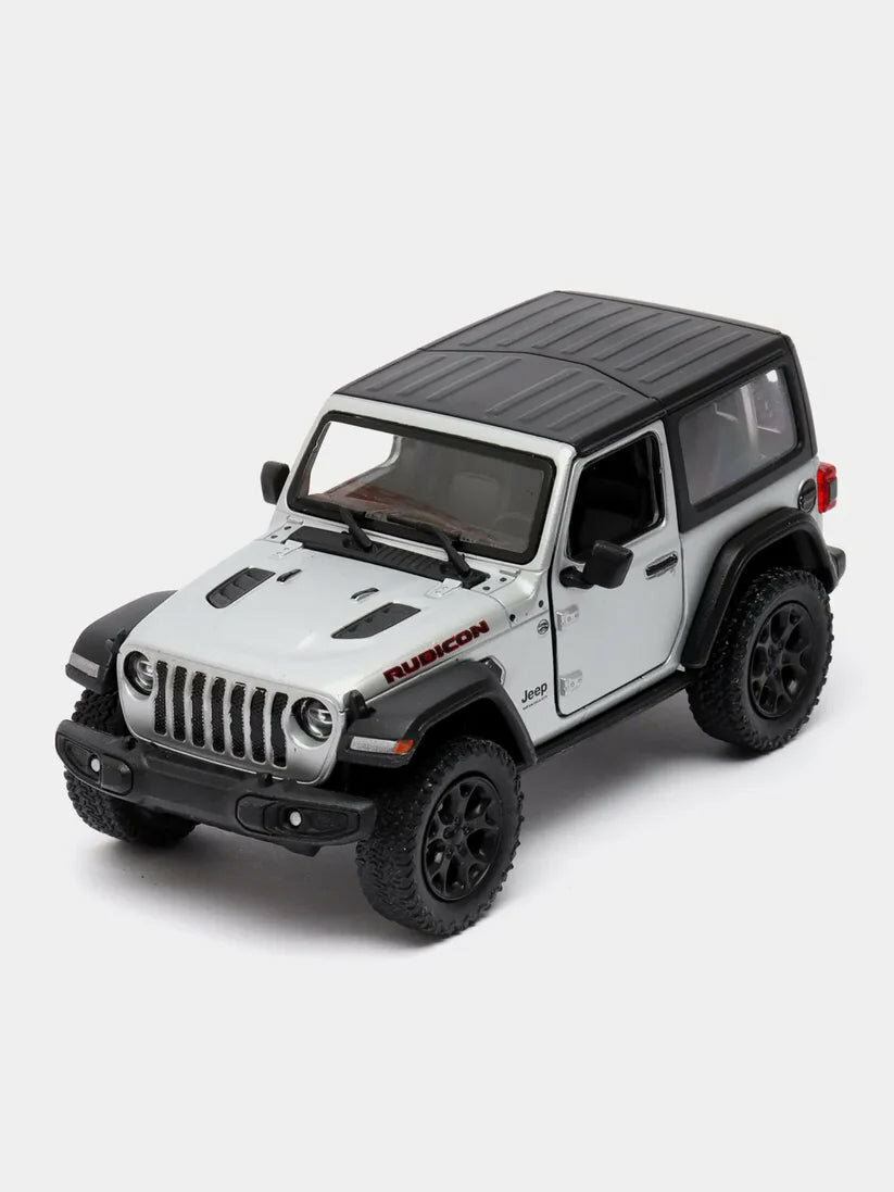 Модель машины KINSMART 2018 Jeep Wrangler Rubicon 4x4 with Top 1:34 KT5412DK