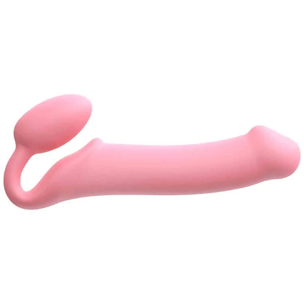 Гибкий страпон Strap-on-me Semi-Realistic XL, силикон, розовый