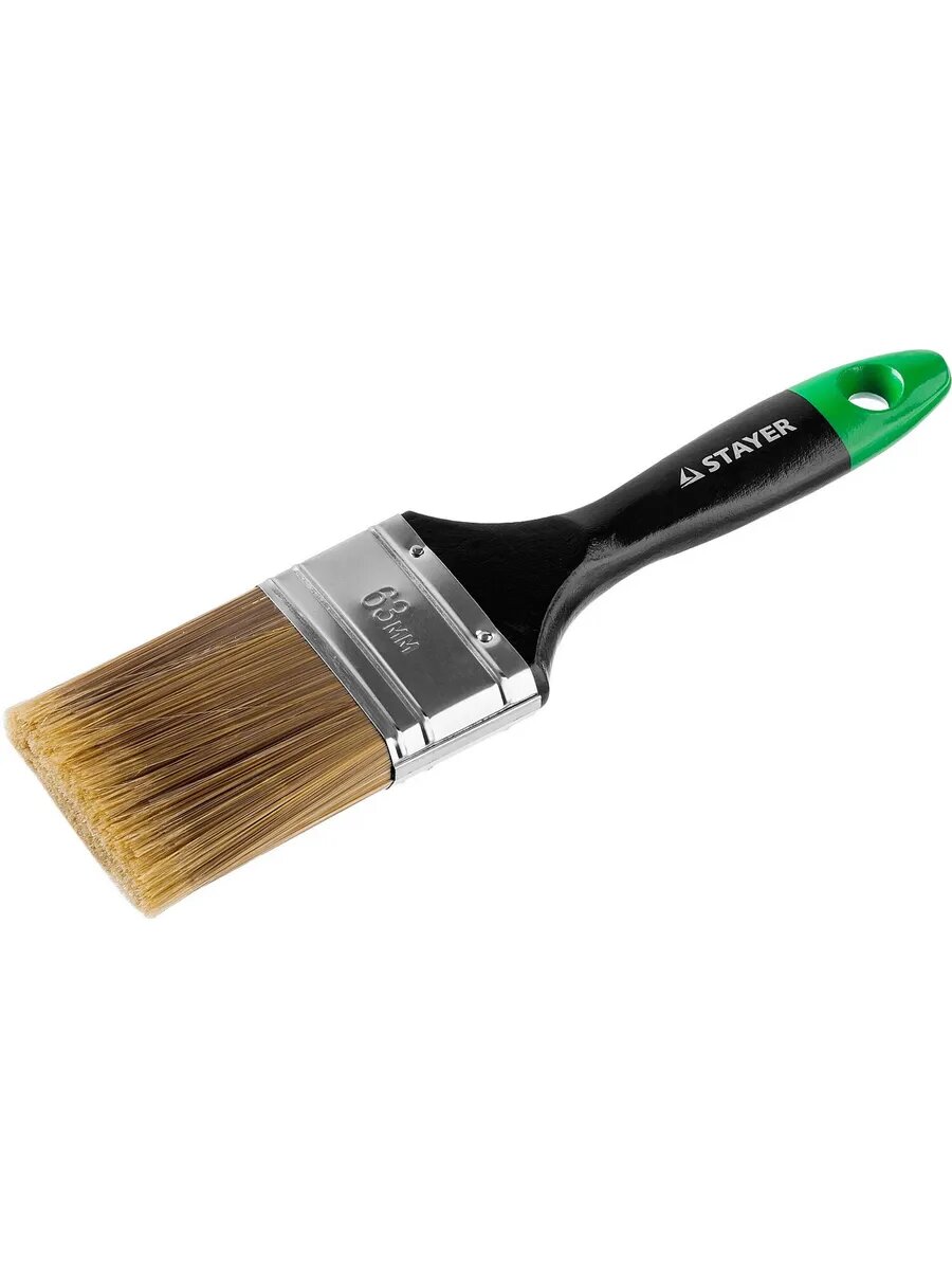 UNIVERSAL-ARTEX, 63 мм, 2.5″, искусственная щетина, деревян