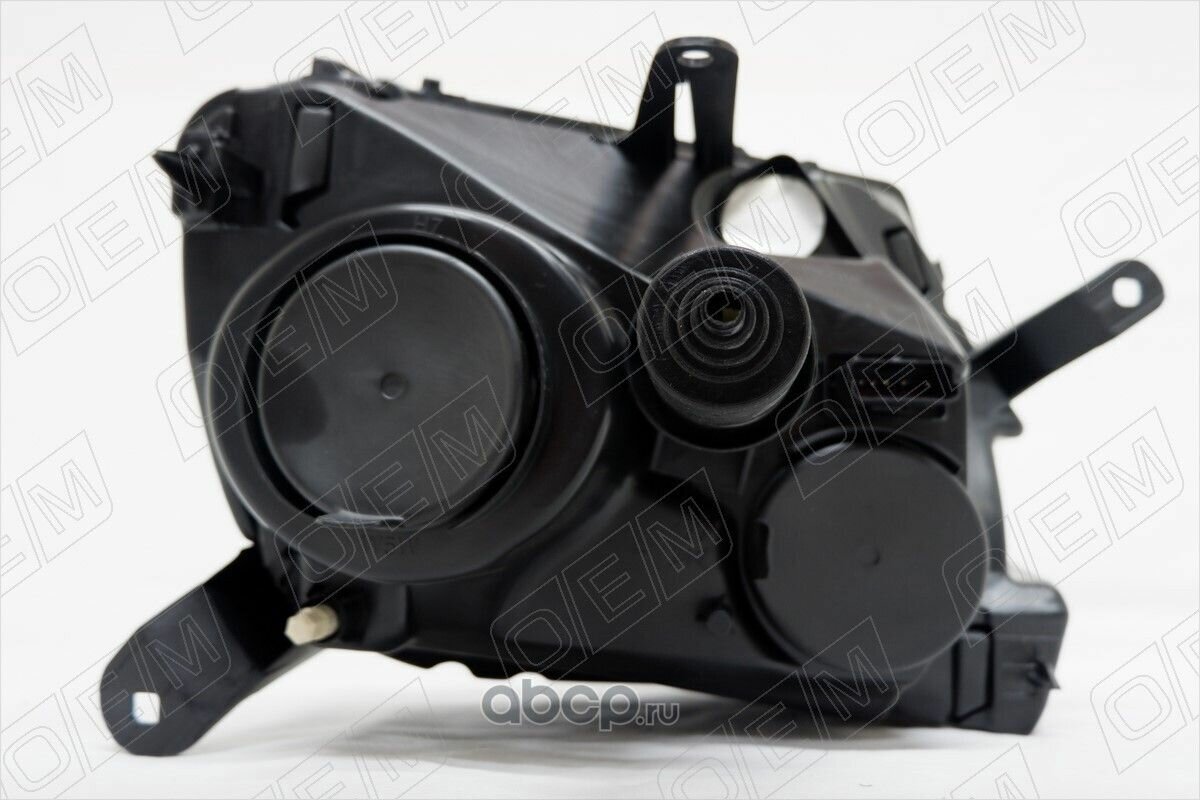 Фара левая для Renault Duster 1 2011-2015, с корректором, черная