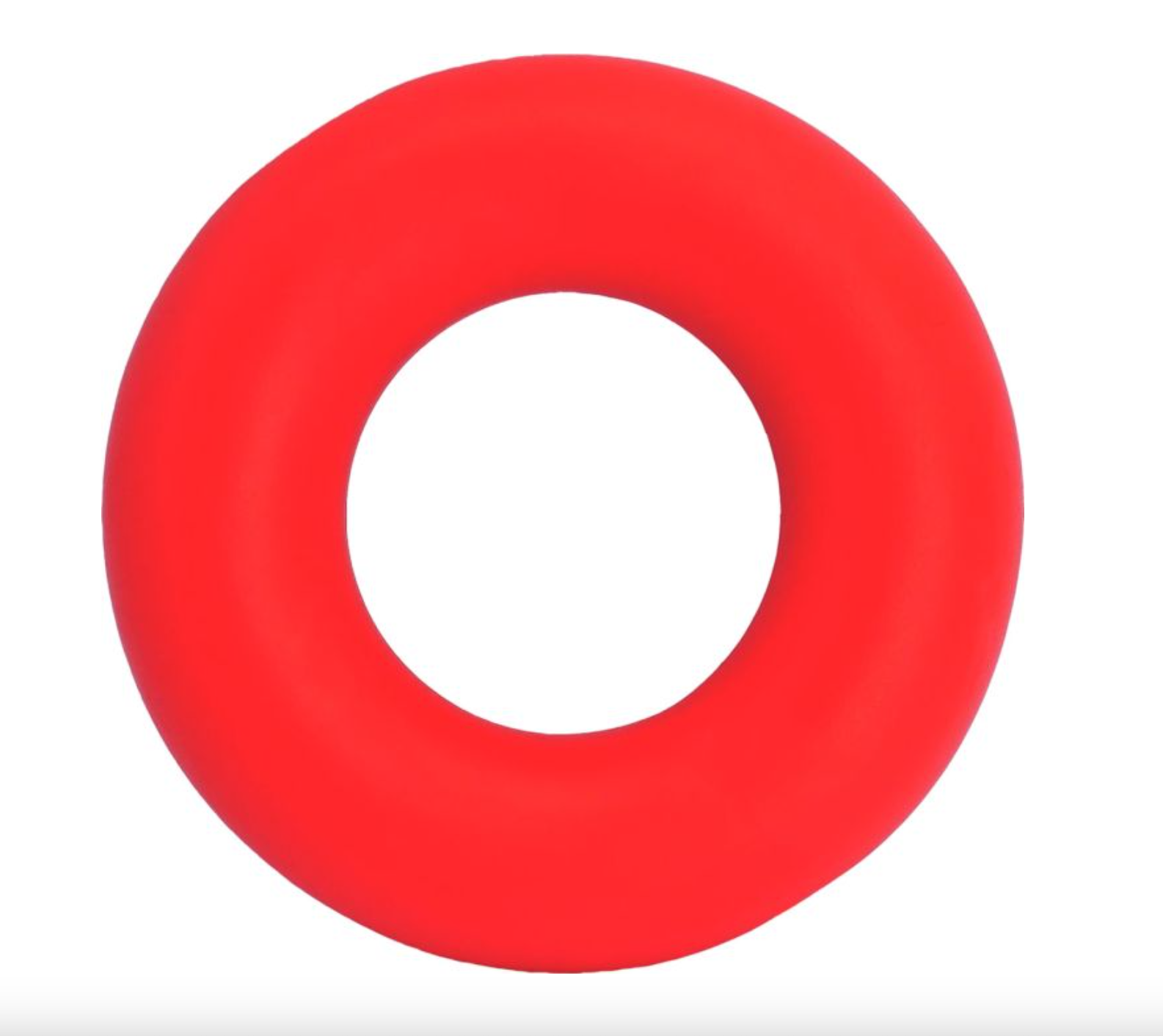 Эспандер кистевой 30кг нагрузка, 8см внешний диаметр, красный