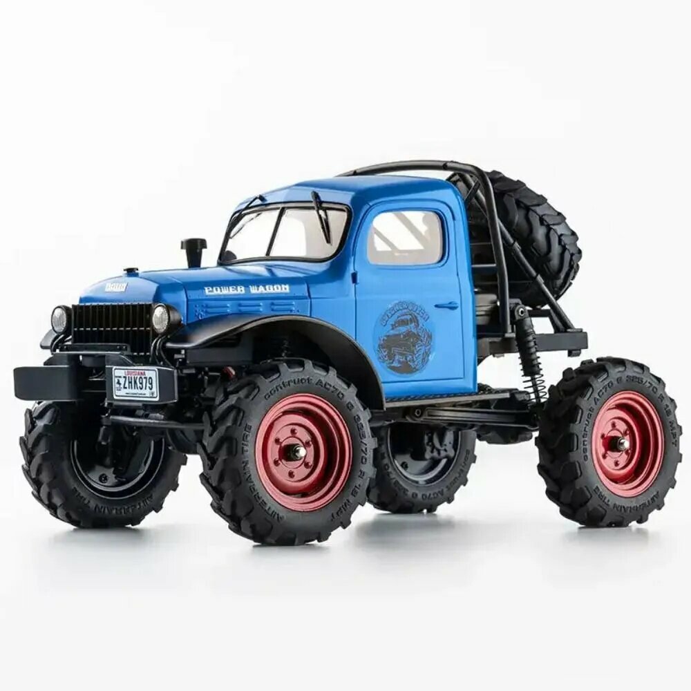 FMS 1/24 POWER WAGON FCX24 RC Внедорожник 4WD для Песка, Пустыни и Грунтовых Дорог, Подарок для Мужчин и Мальчиков