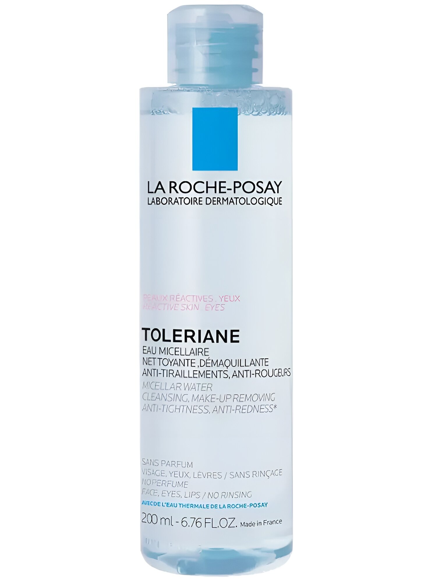 Мицеллярная вода La Roche-Posay Tolerance, для чувствительной кожи, 200 мл