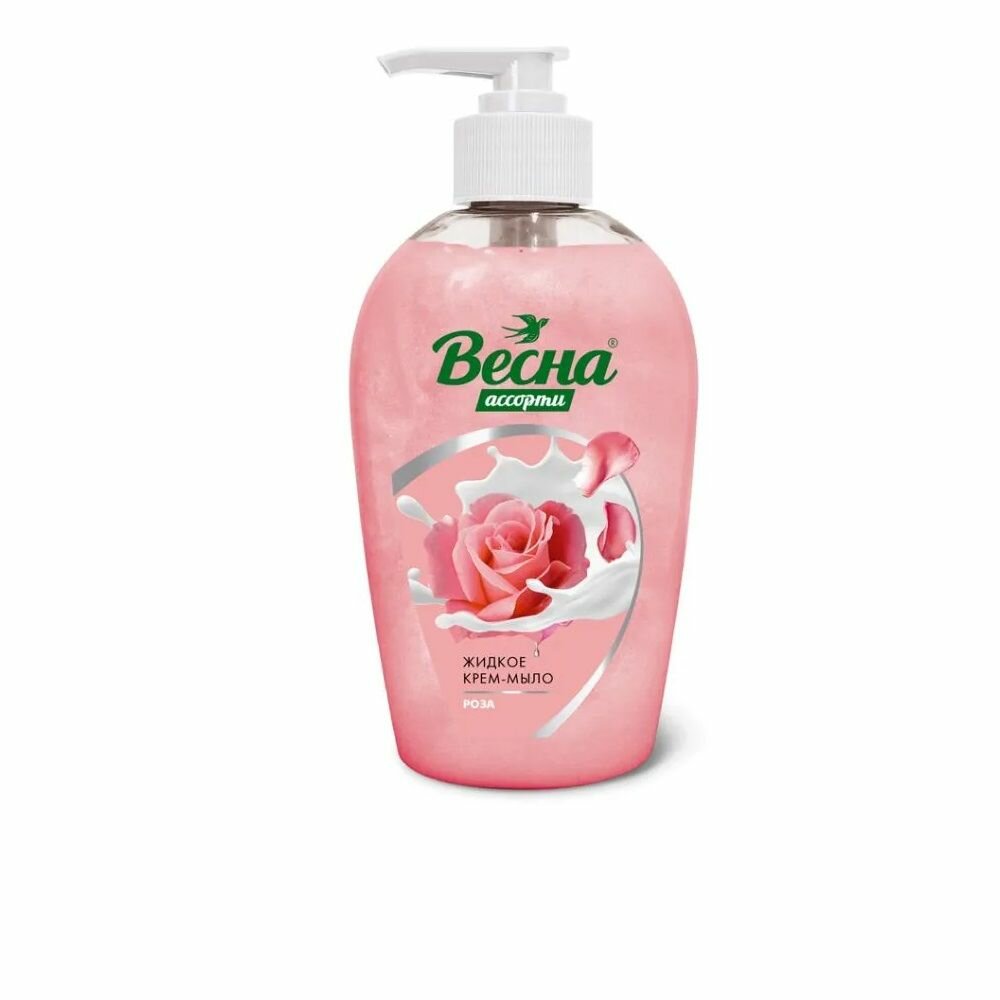 Мыло-крем жидкое Весна Ассорти Роза 280 г