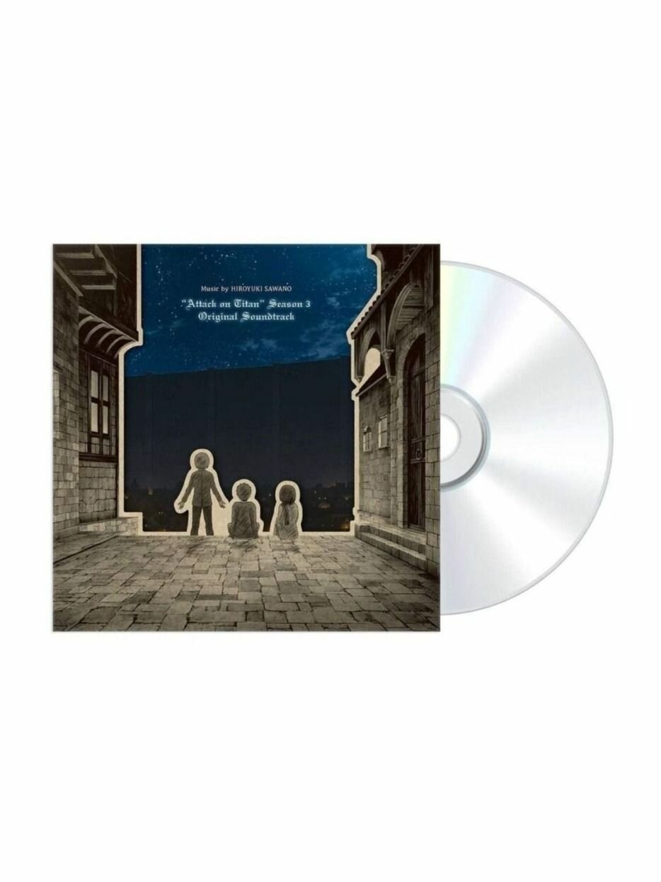Музыка CD Hiroyuki Sawano - "Attack On Titan" Season 3 (Orig**al Soundtrack) Новый, Ori*inal
