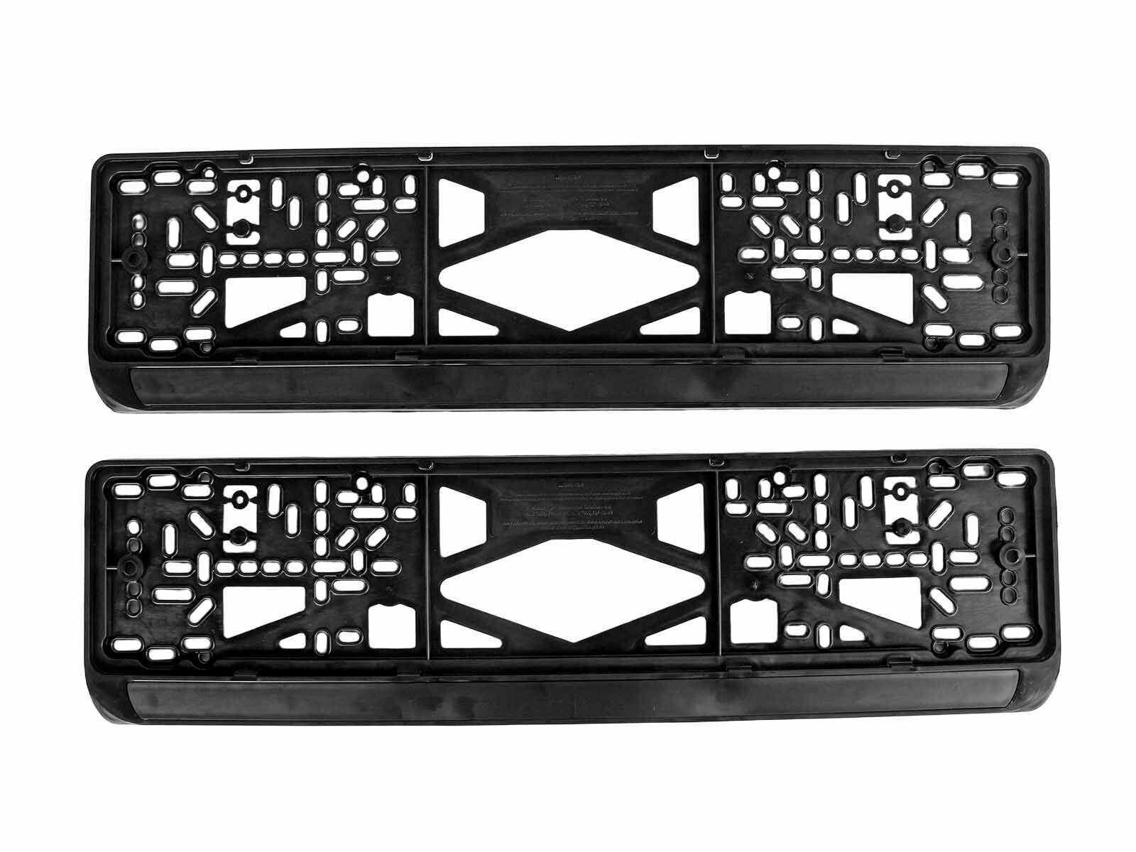 Рамка знака номерного для китайских а/м (черная) без надписи комплект