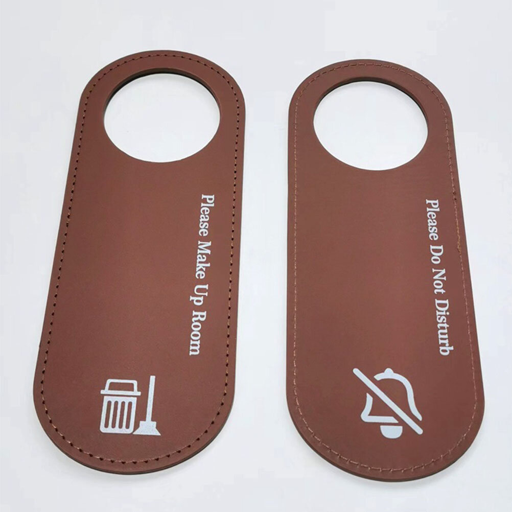 4 Штуки Таблички 'Не беспокоить', из PU-материала, для гостиниц и офисов