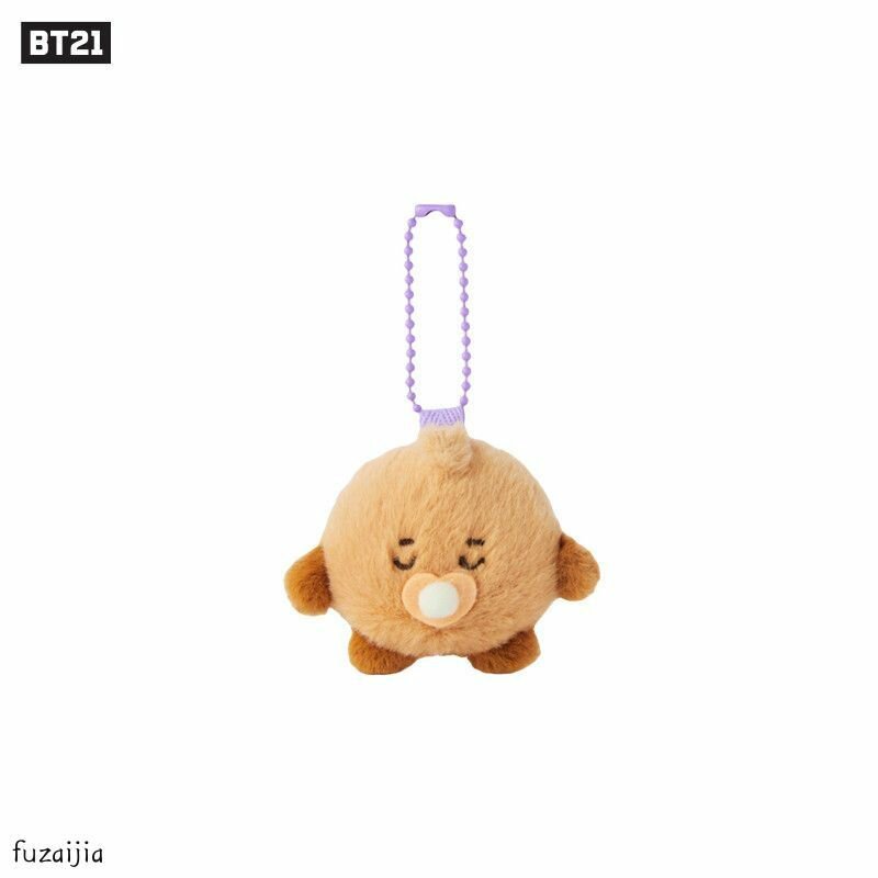 Плюшевая кукла-брелок BTS BT21 NEW BORN Мягкая игрушка