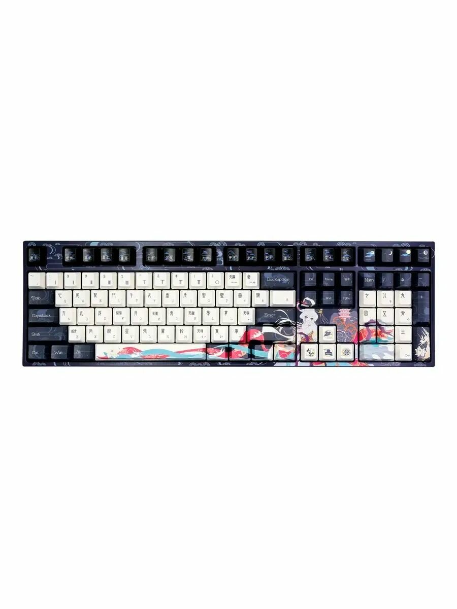 Varmilo VBM108 Crane of Lure Varmilo EC V2 Sakura, черный/белый, игровая клавиатура