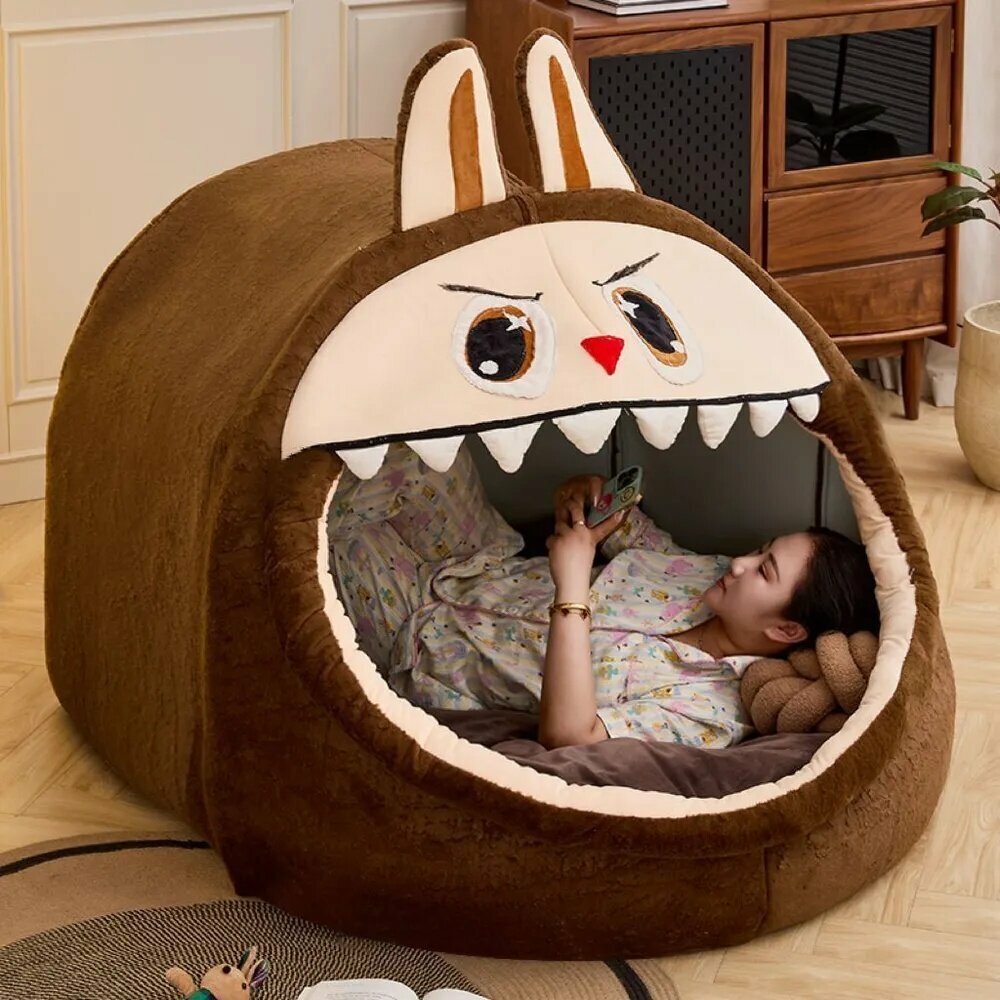 Прямой диван, механизм Улитка, 100х160х90 см, коричнево-красный