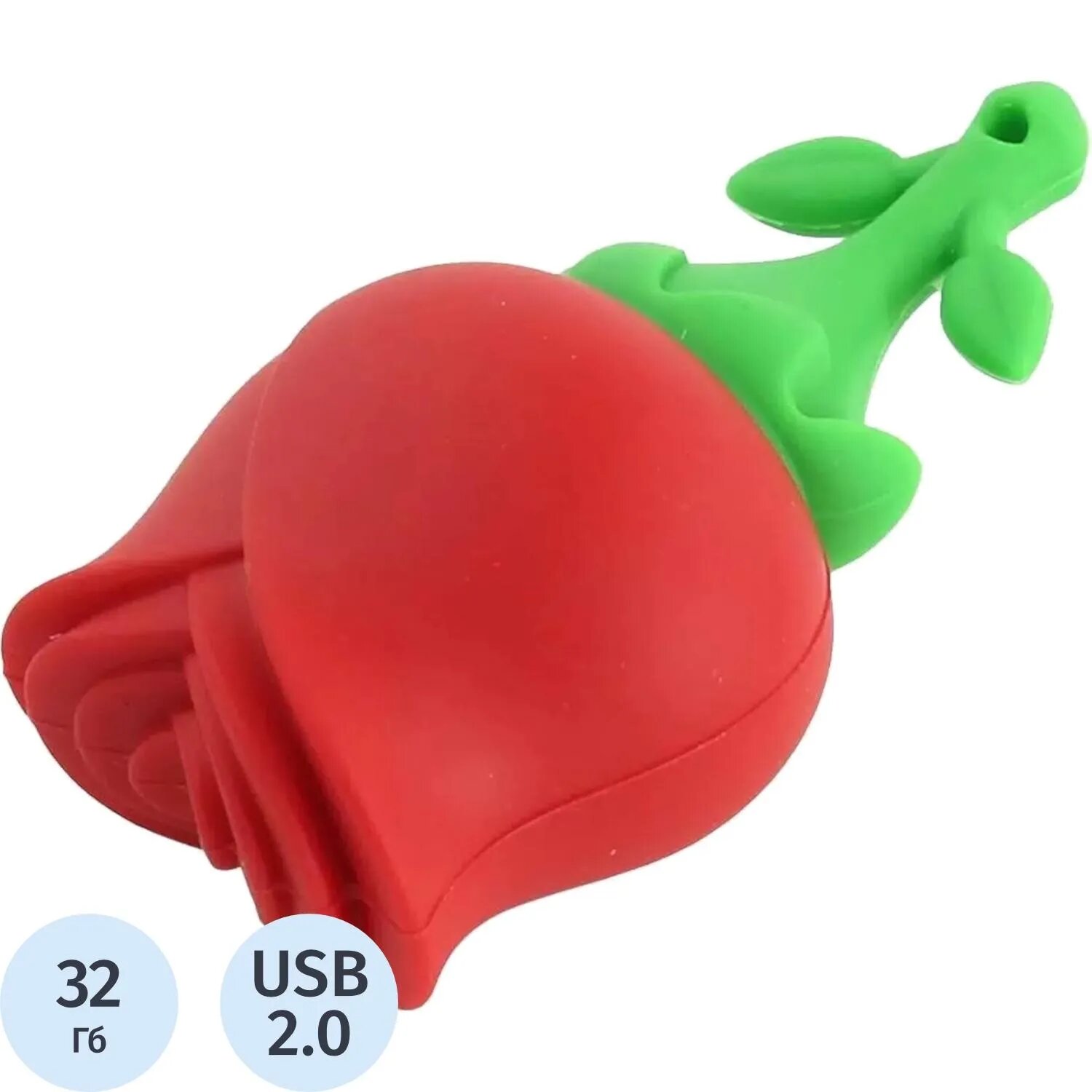 Флеш-память Smartbuy Wild series, 32Gb, USB 2.0, роза, SB32GBRose
