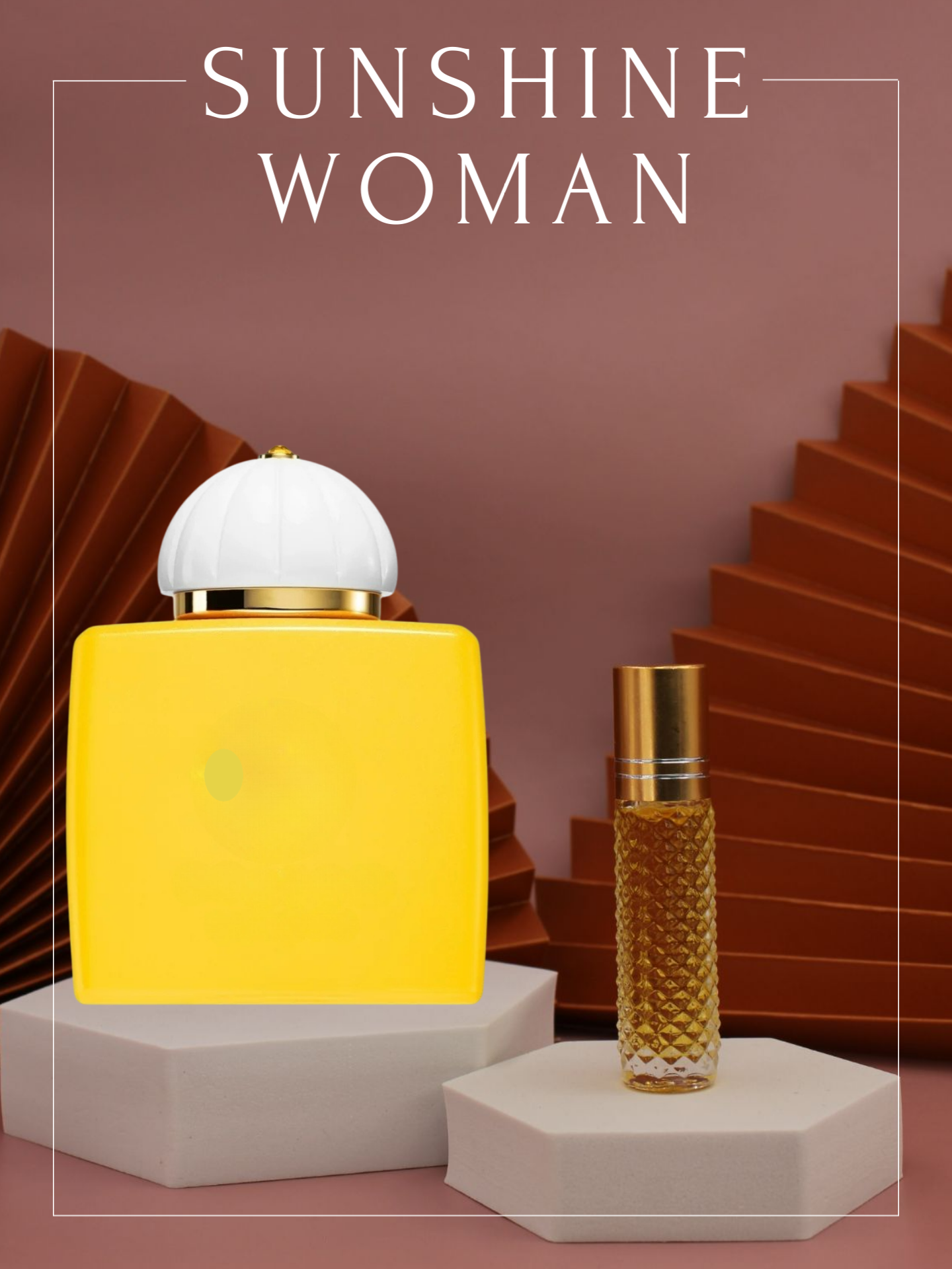 Духи масляные Sunshine Women; Timeless Perfume; Саншайн Вумен роликовый флакон 8 мл