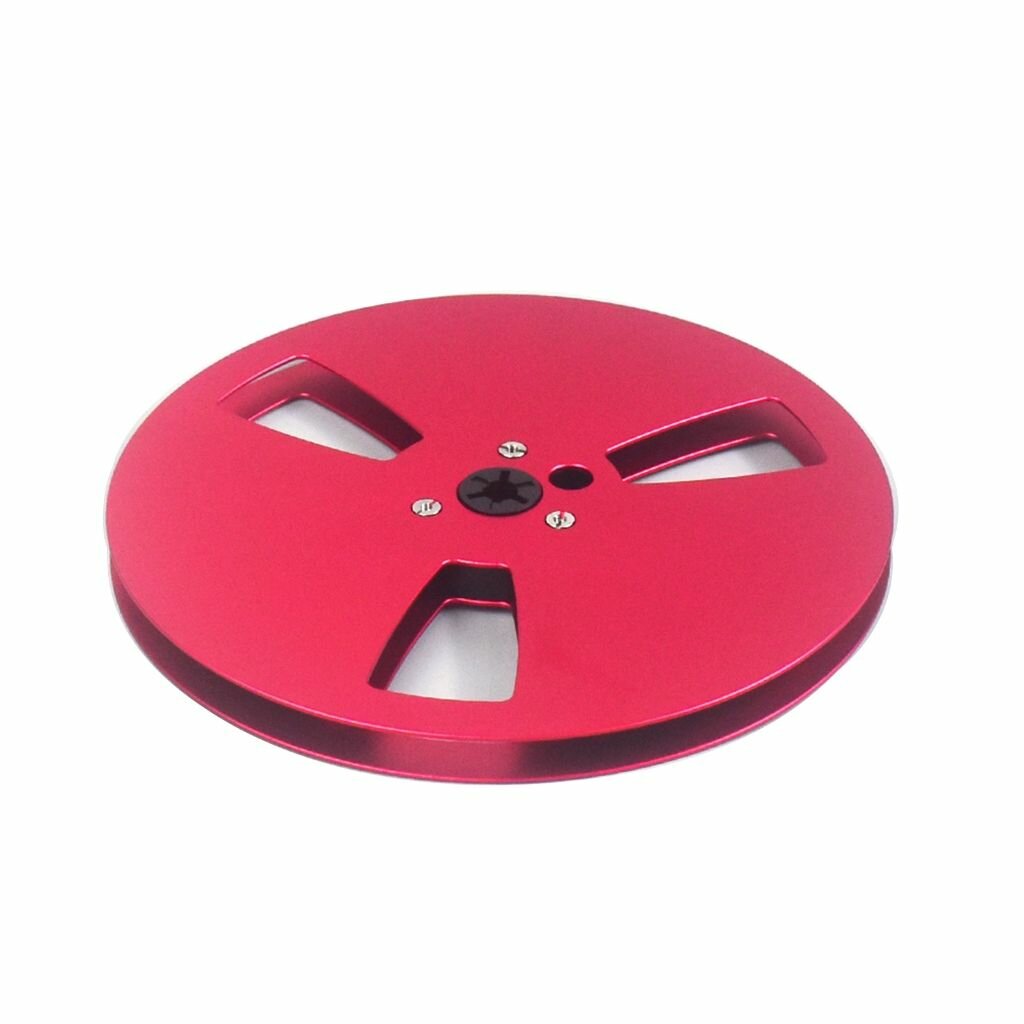 Алюминиевая катушка звукозаписи диаметром 7 дюймов с 3 отверстиями для магнитофонов