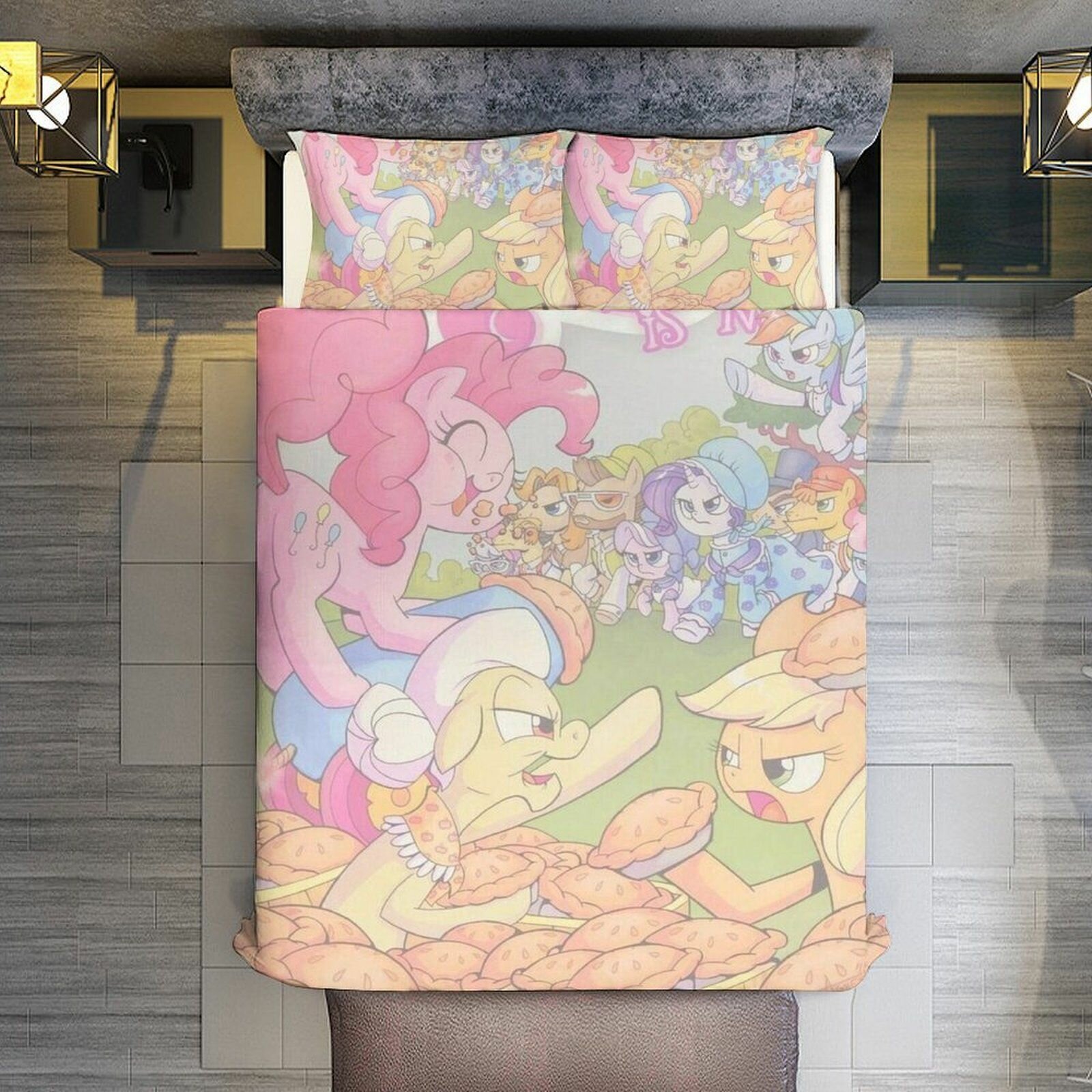 My Little Pony Комплект постельного белья, Микрофибра, Односпальный