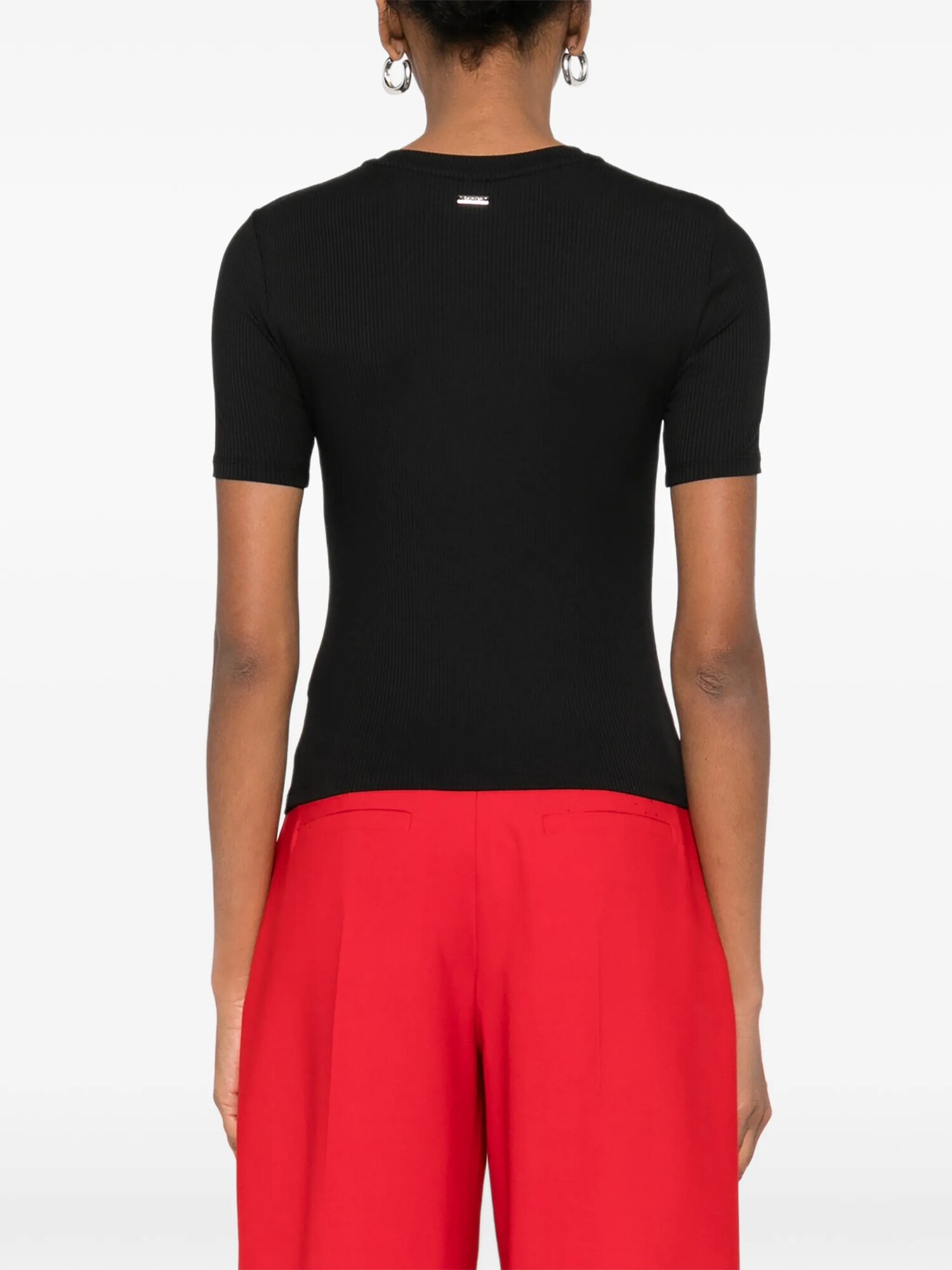 Футболка CALVIN KLEIN, размер 40 EU, black/black — фото 1