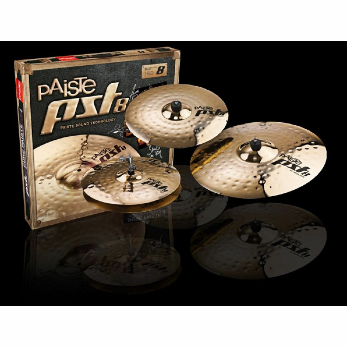 000180USET PST 8 Universal Set Комплект тарелок 14"/16"/20", Paiste