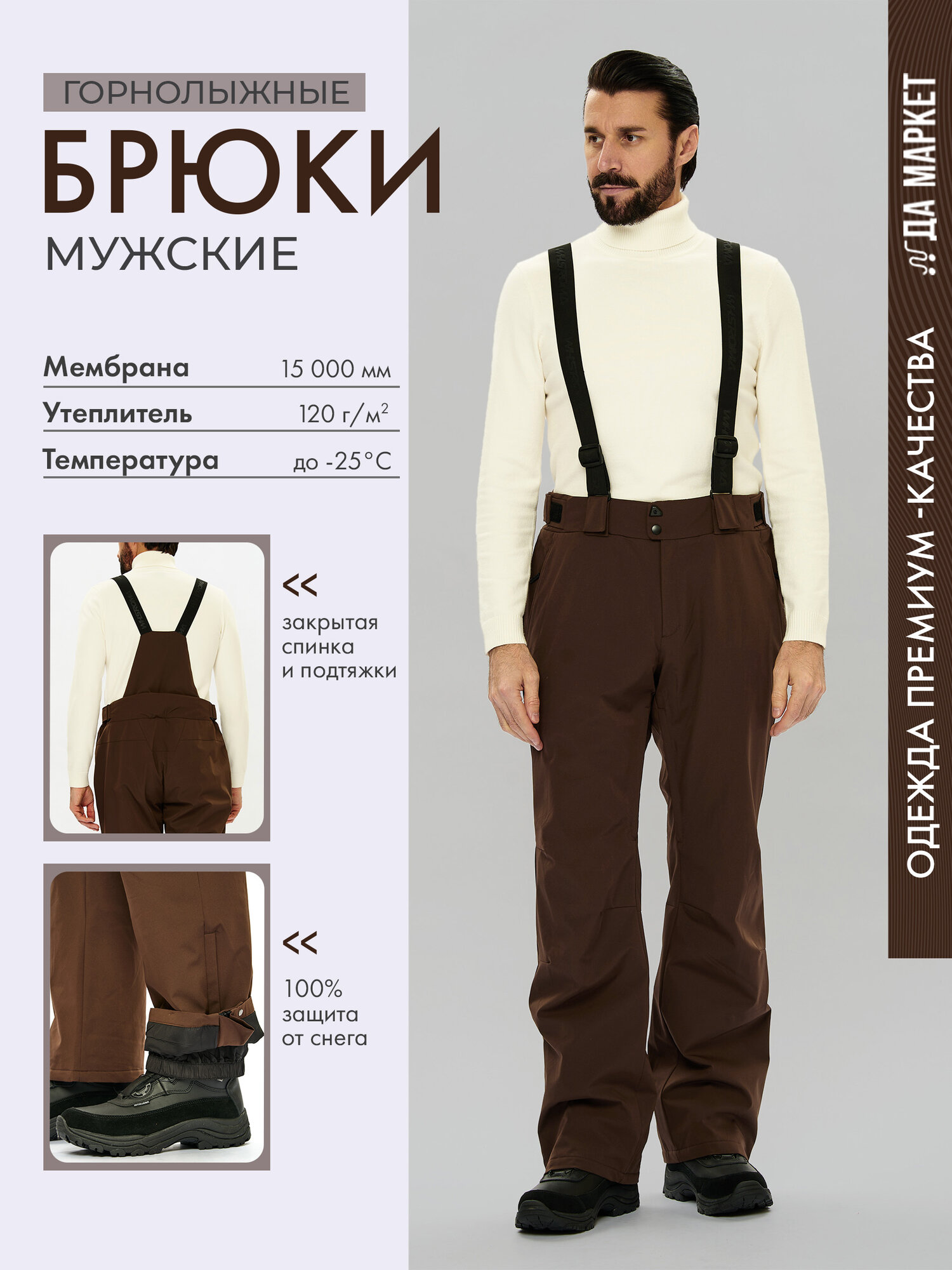 Брюки горнолыжные