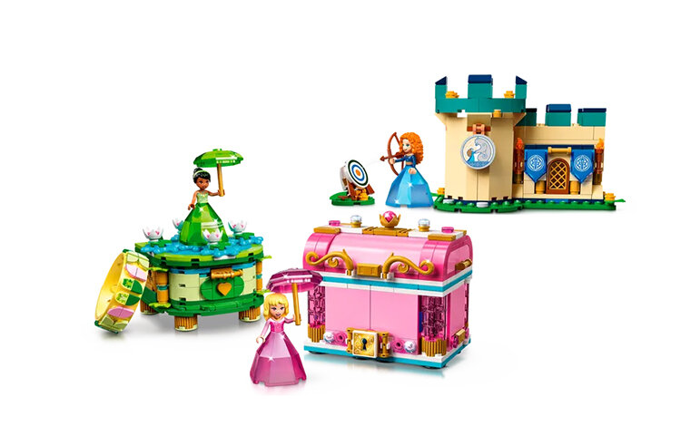 Лего Мерида Моана Принцесса Аврора Disney Princess Collection Ариэль Мелинда And Tiana's Magical Creation null