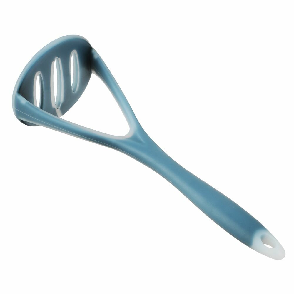 Толкушка-пресс для картофеля. Силикон. Длина 27см.