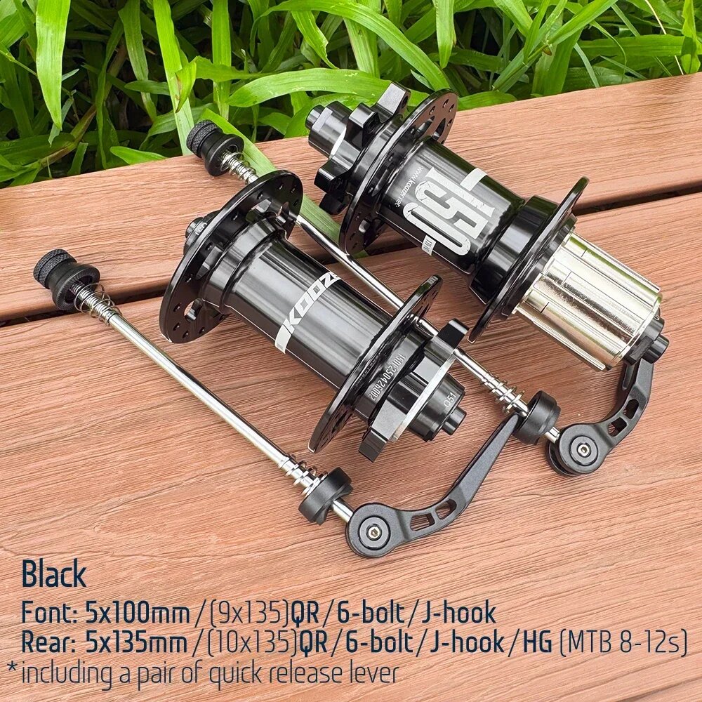 KOOZER 150 Стальная втулка для горного велосипеда 32H 5x100 5x135 HG