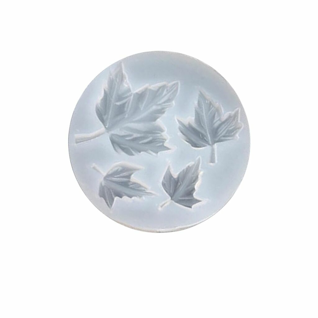 Силиконовые формы для свечей в форме тыквы для эпоксидной смолы, мыла, шоколадного торта, конфет, - Кленовый лист