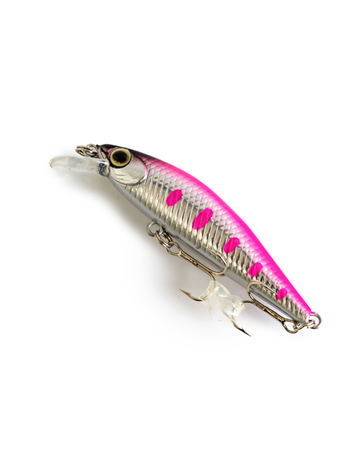 Воблер минноу Daiwa Dr. Minnow 2 50F PINK YAMAME, длина 50 мм, вес 2.6 г