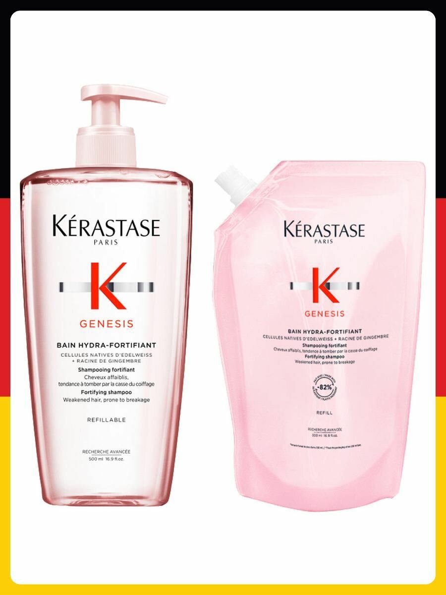 Косметический набор для волос Kerastase Genesis Bundle 2 x 500 мл