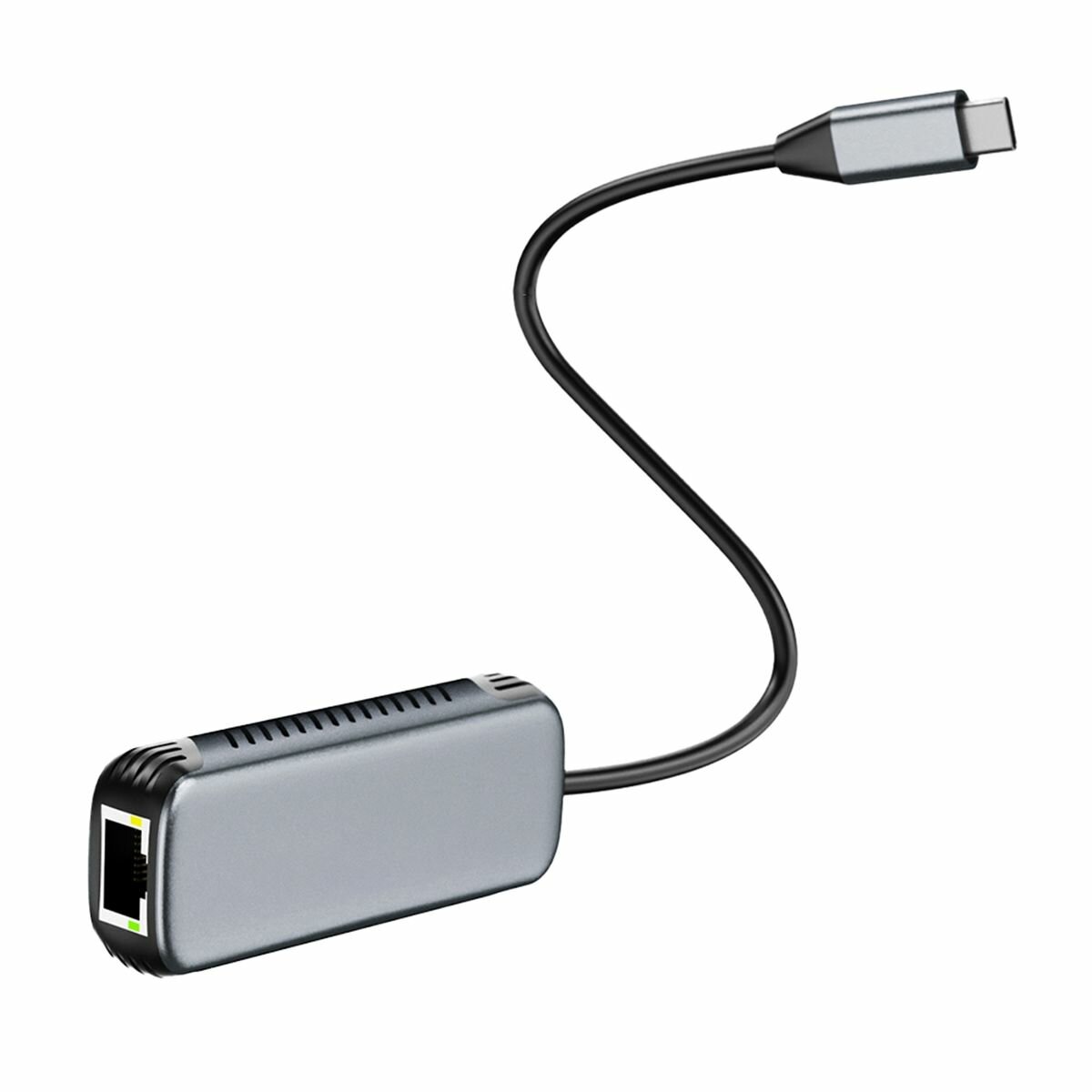 Адаптер USB C - 5 Гбит/С Ethernet, Сетевой Адаптер RJ45 — фото 1