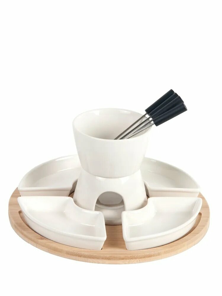 Набор для фондю с 4 соусниками Domeo на 4 персоны