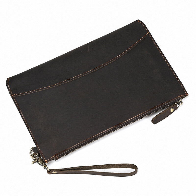 Кожаная сумка для мобильного телефона большой емкости мужская деловая клатч,0.3,10, false,