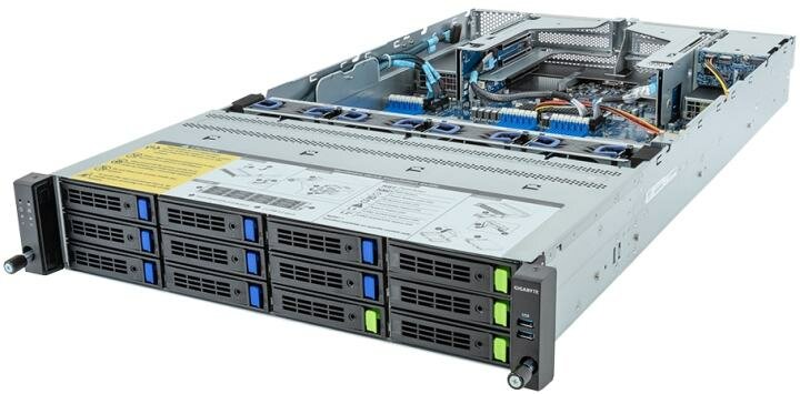 Никс gS9900a/pro2U Z0939489 EPYC 9135/512 ГБ/1 x 1.6 Тб SSD/Aspeed AST2600