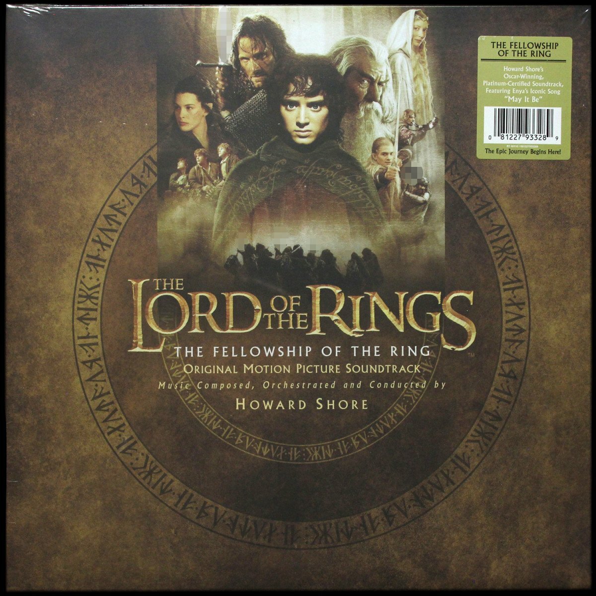 Виниловая пластинка WaterTower Howard Shore – Lord Of The Rings: Fellowship Of The Ring (Original Motion Picture Soundtrack) (2LP)