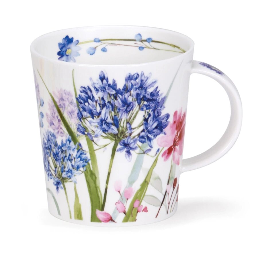 Кружка Dunoon Африканская лилия Ломонд 320 мл, фарфор костяной