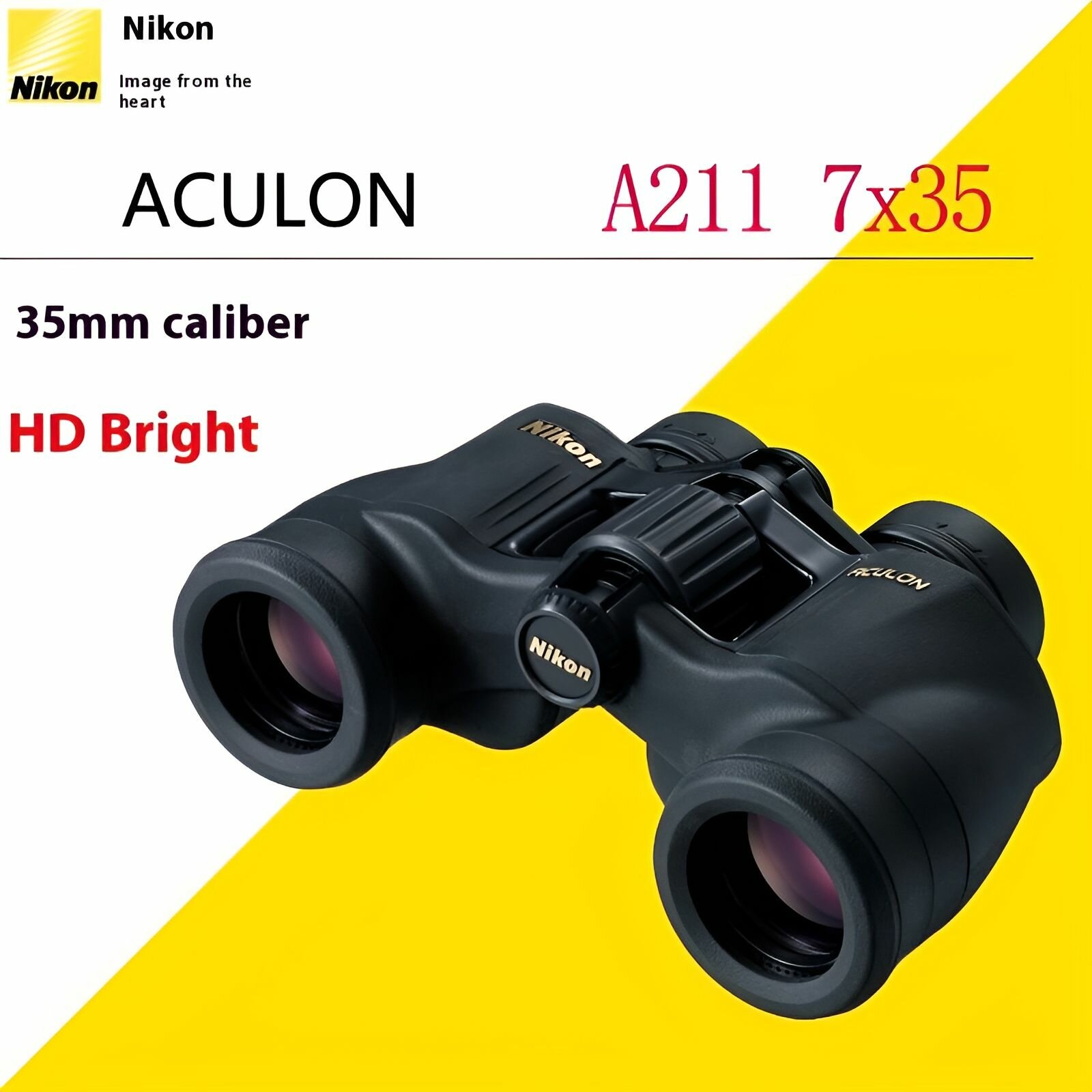 Nikon, ACULON, A211 7x35, бинокль