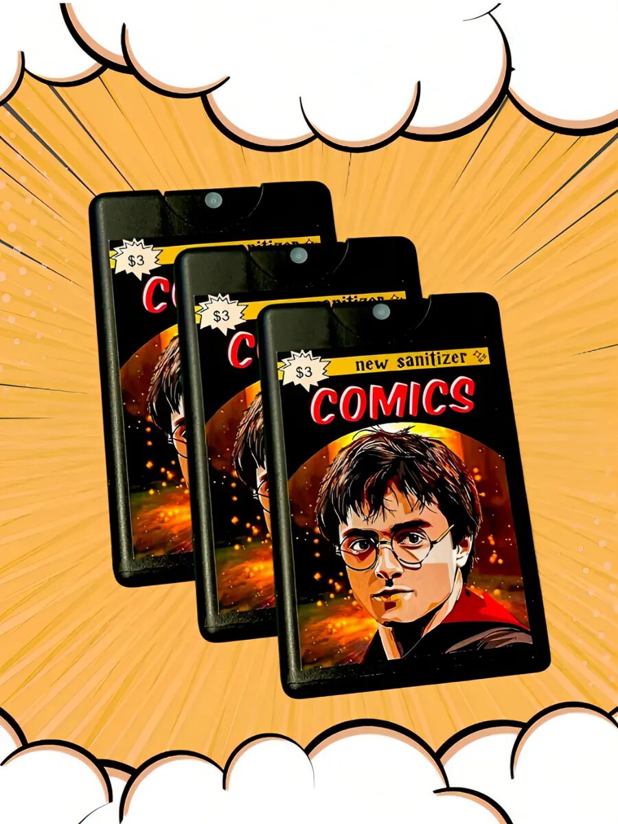 Санитайзер для рук спрей карманный 3 шт