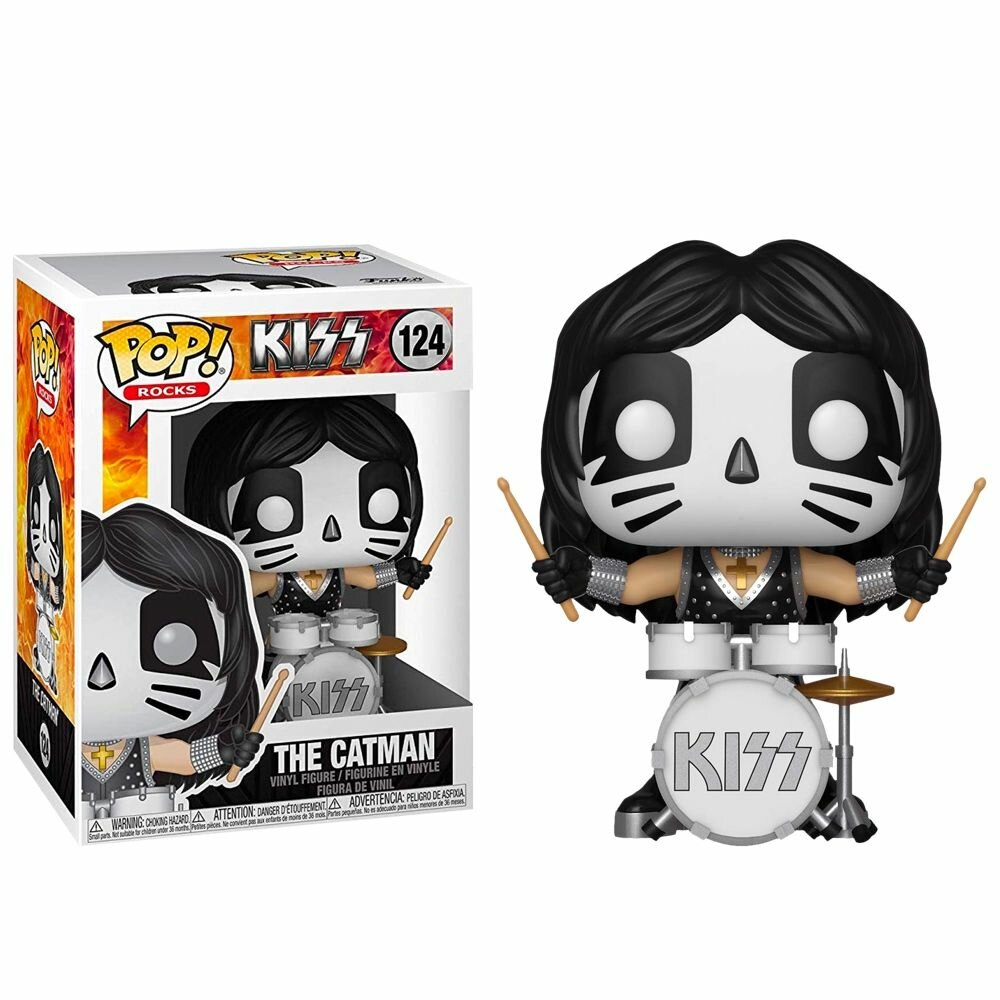 Фигурка Funko Pop! Kiss: Peter Criss The Catman (Фанко Поп Питер Крисс Кот из группы Кисс)