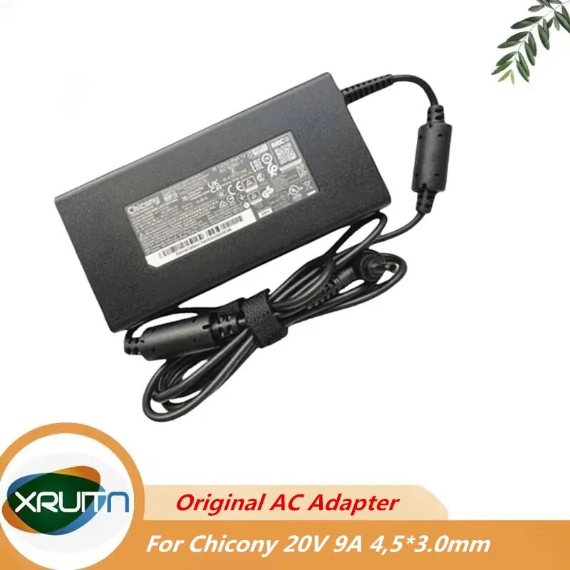 Оригинальный адаптер питания Chicony 20В 9А для THUNDEROBOT 911X Wild Hunter