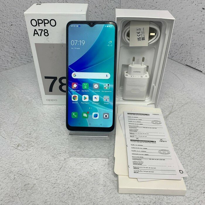 Смартфон OPPO A78 4/64 Голубой