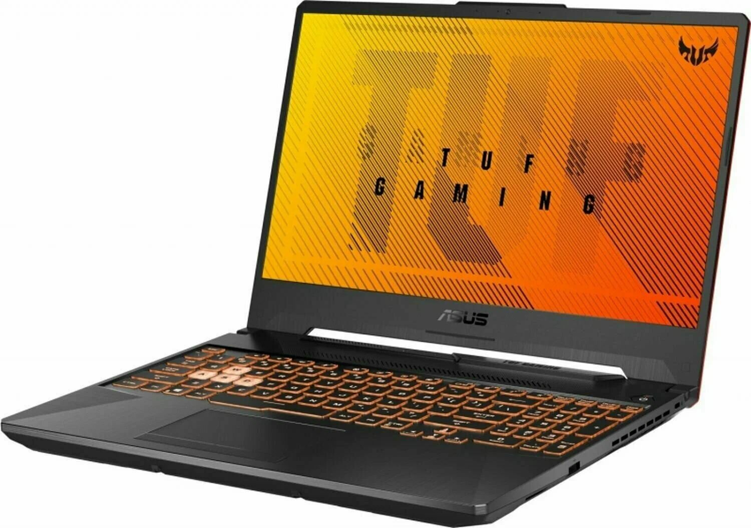 15.6" Игровой ноутбук ASUS TUF Intel Core i7-10870H 16 ядер, RAM 16 ГБ, SSD 512 ГБ, NVIDIA GeForce GTX 1650 (4 Гб), Bonfire Black