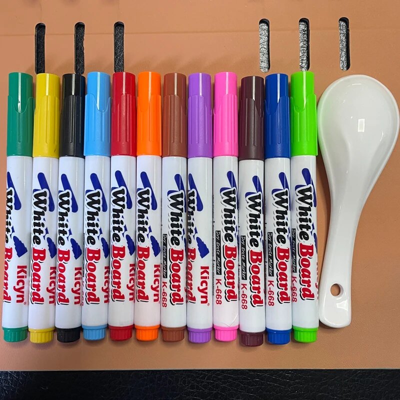 Водные фломастеры для рисования LYY30 8 цветов spoon — фото 1