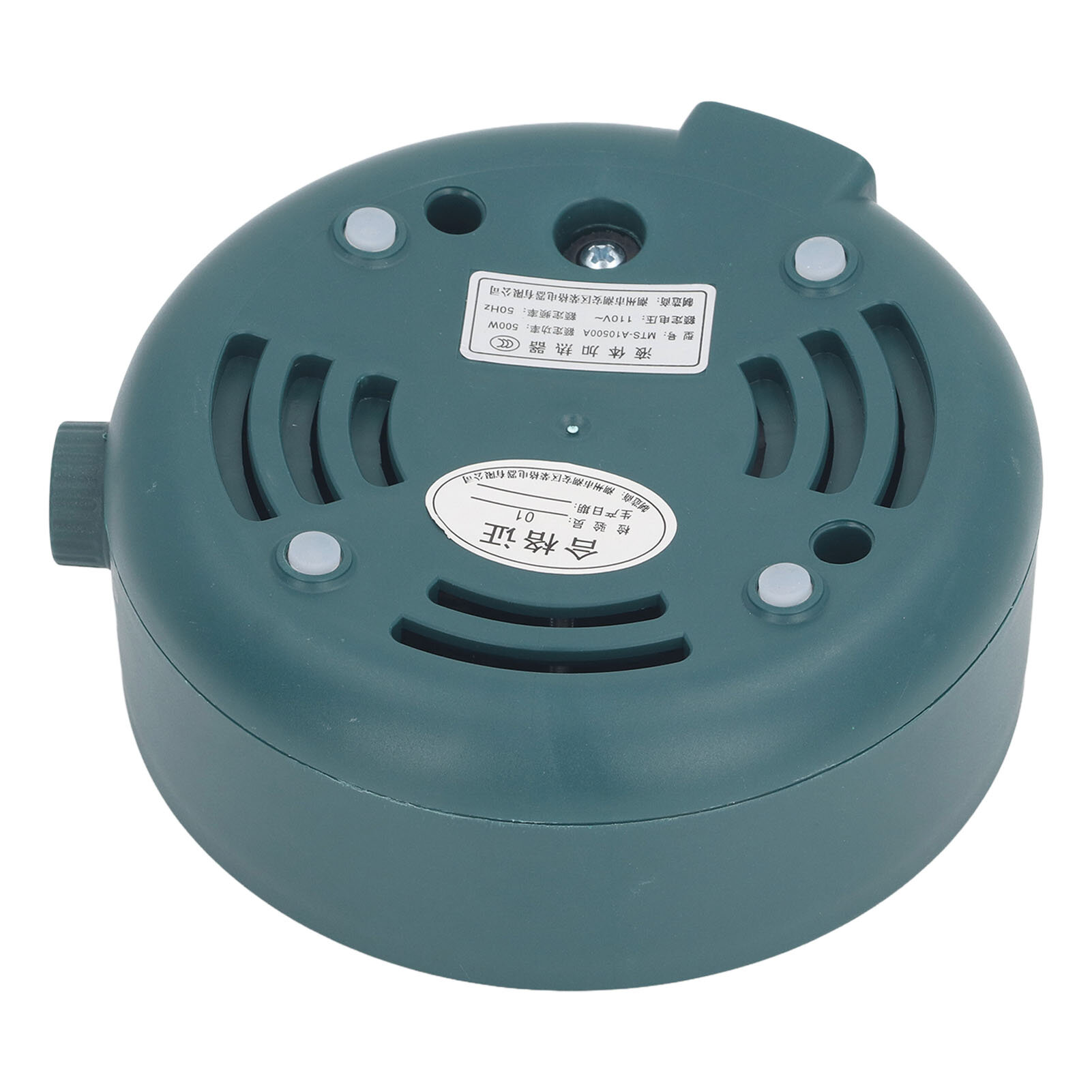 Столешница с одной горелкой, портативная, многофункциональная, эффективная, безопасная, нагрев на 360 градусов, электрическая плита для домашнего общежития, вилка стандарта США, 110 В, темно-зеленый цвет