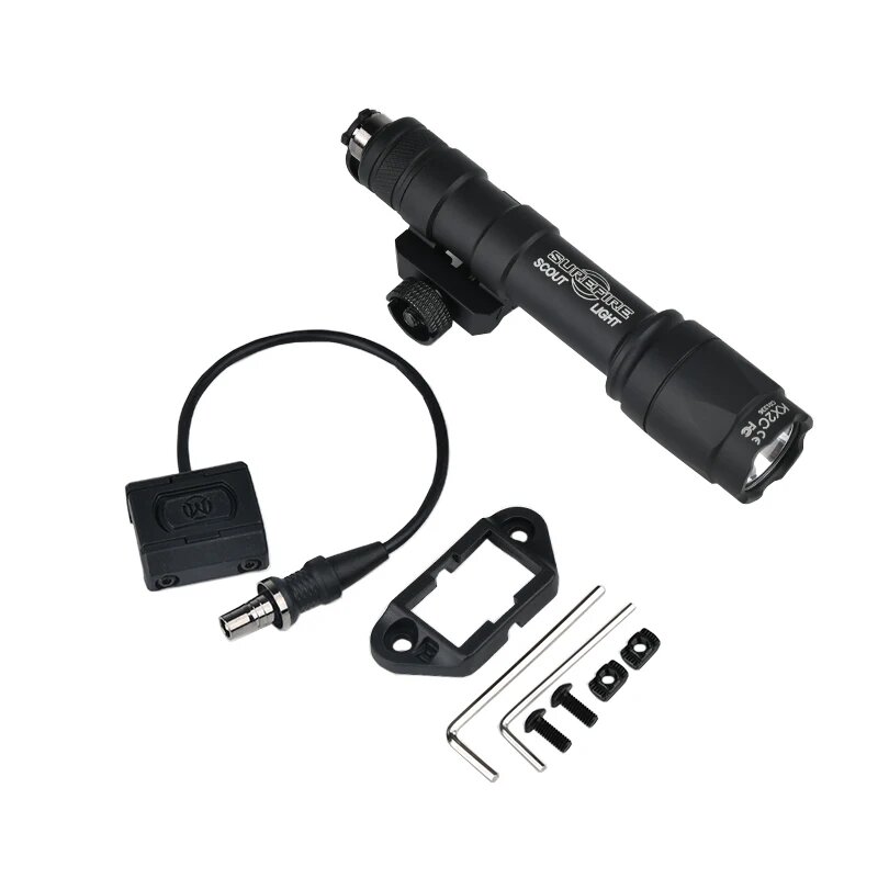 Surefire M600/M300 тактический фонарик алюминий M600 SET1 BK, No battery