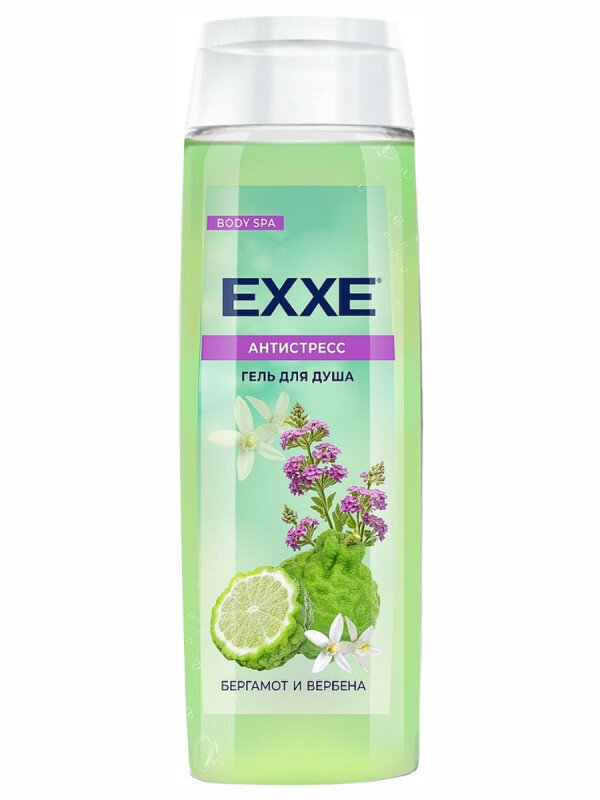 Гель для душа Exxe Антистресс, бергамот и вербена, 400 мл