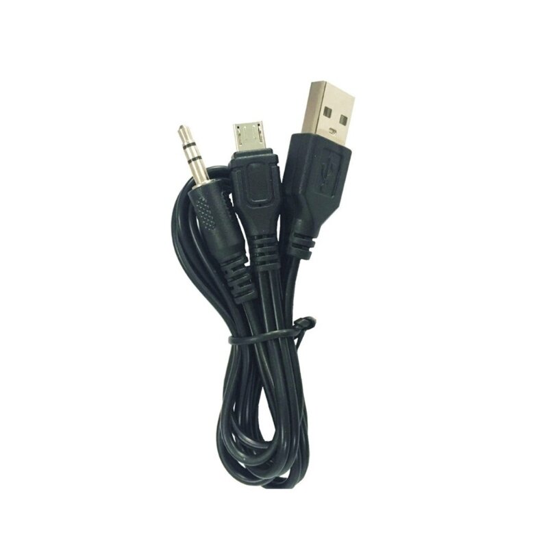 Аудиокабель Micro 5Pin до 3,5 мм и USB-источник питания