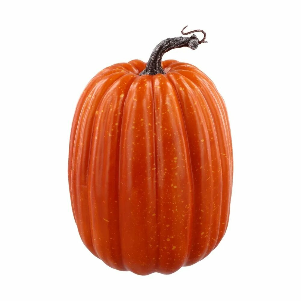Модель искусственной большой оранжево-жёлтой тыквы из пенопласта для осеннего фестиваля урожая, декоративный элемент для DIY и рождественского украшения