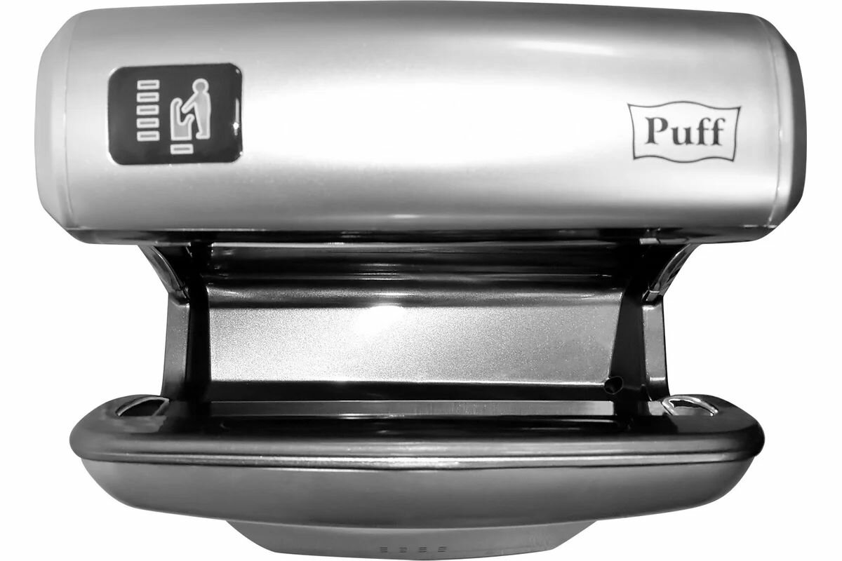 Сушилка для рук Puff 8870С, с HEPA-фильтром, экономичная, серебристая