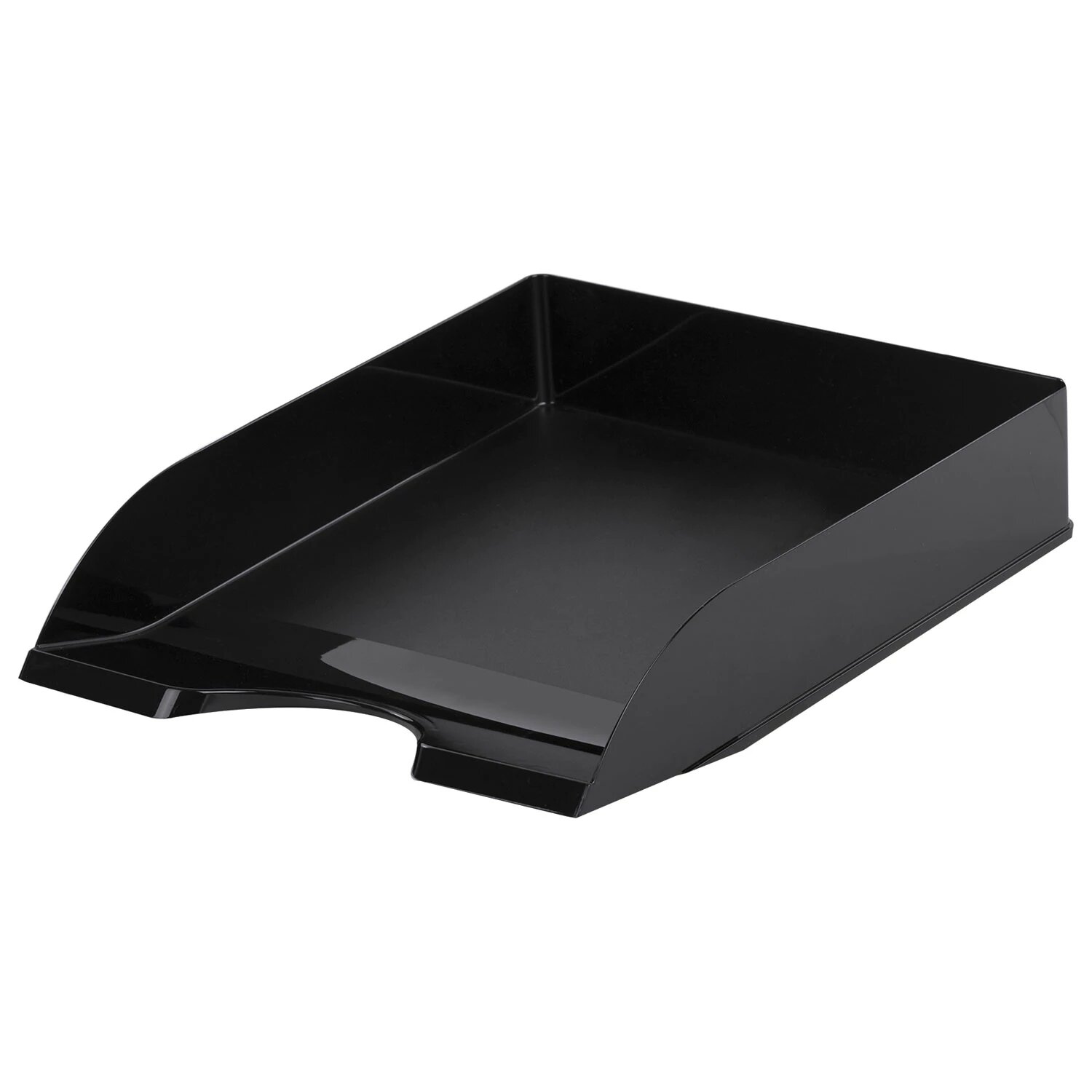 Лоток горизонтальный для бумаг BRAUBERG ORIGINAL, 31525060 мм, черный, 238104