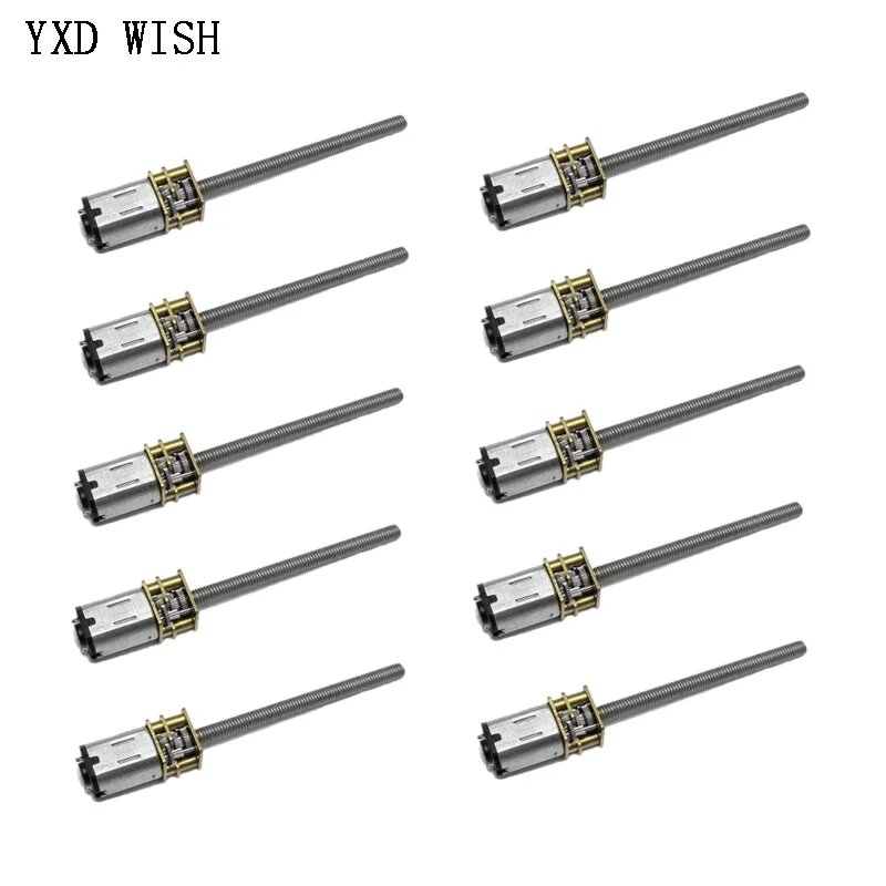 Набор из 10 микроредукторных двигателей GA12-N20 3В 6В 12В 1000, 12V