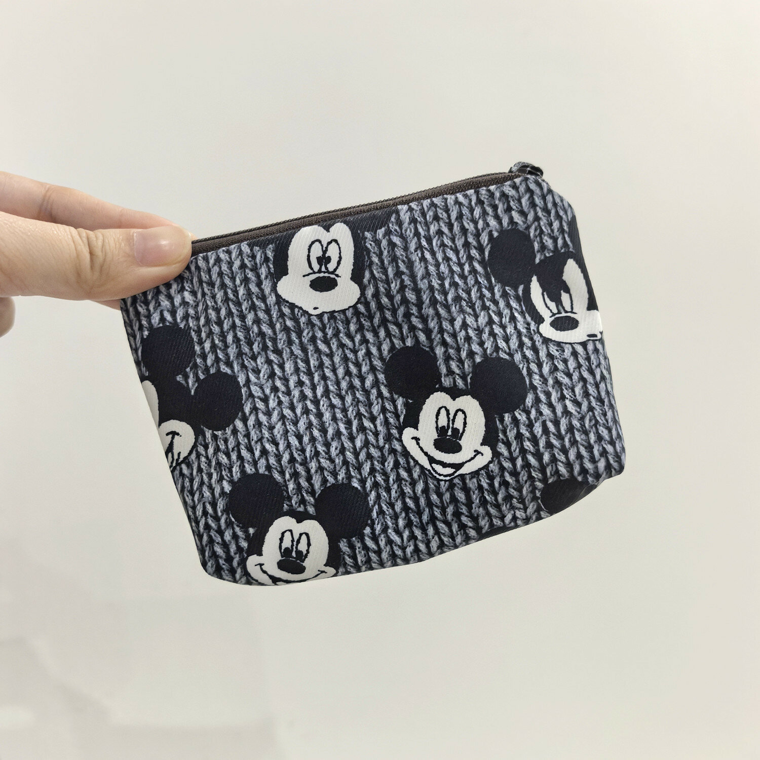 Miniso Кошелек для монет Дораэмон, караоке-цепочка, мягкий, компактный, портативный, милый мультяшный принт, креативный женский кошелек для монет.