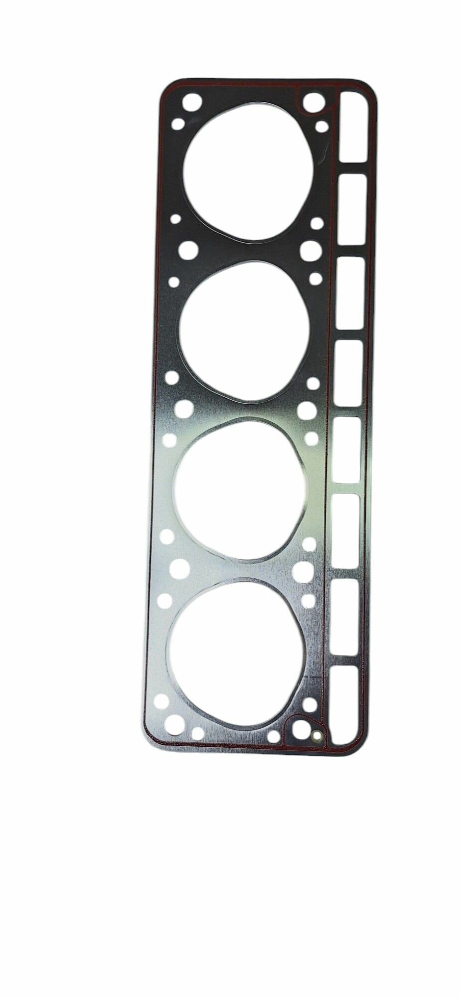 Прокладка головки блока 402 (круглые отверстия) усилена (обложена) металлом под газ БЦМ